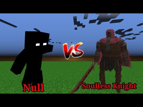 Null vs Soulless Knight | Minecraft Mob Battle - YouTube