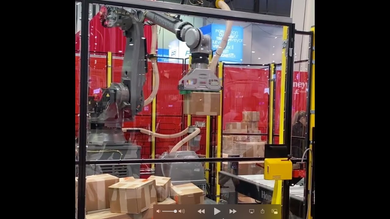 Honeywell Robotic's Intelligent Depalletizer - YouTube