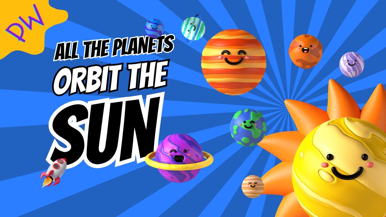 All the Planets Orbit the Sun 🌞🪐 | Orbits for Kids | Planet Orbits ...