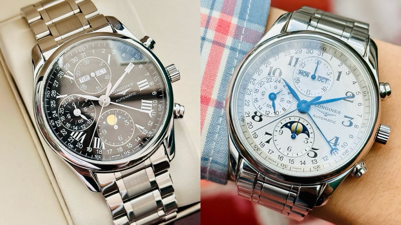 [ĐỦ TRẮNG ĐEN](0966.500.851) LONGINES MASTERCOLLECTION L2.673.4.51.6 VS ...