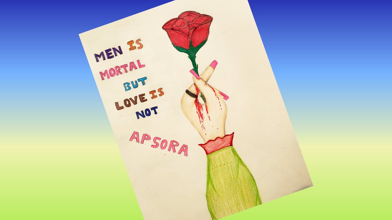 Love special drawing by Apsora | Valentine's Day love drawing | rose ...