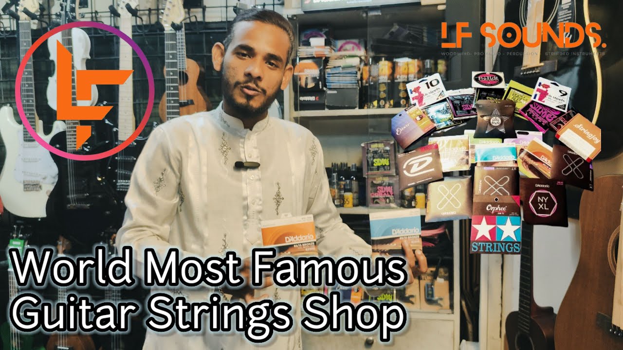 Guitar Strings Price in Bangladesh 🇧🇩 || গিটারের স্ট্রীংয়ের দাম ...