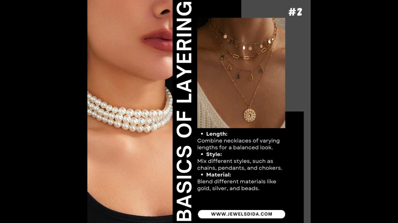 The Art of Layering Necklaces Tips and Tricks #accesorios #accessories ...