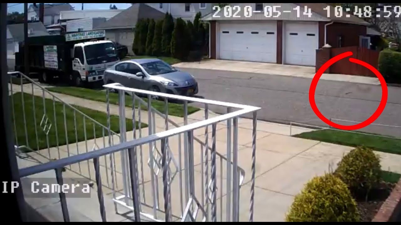 Strange Paranormal Activity Caught on Security Camera In Broad Daylight ...