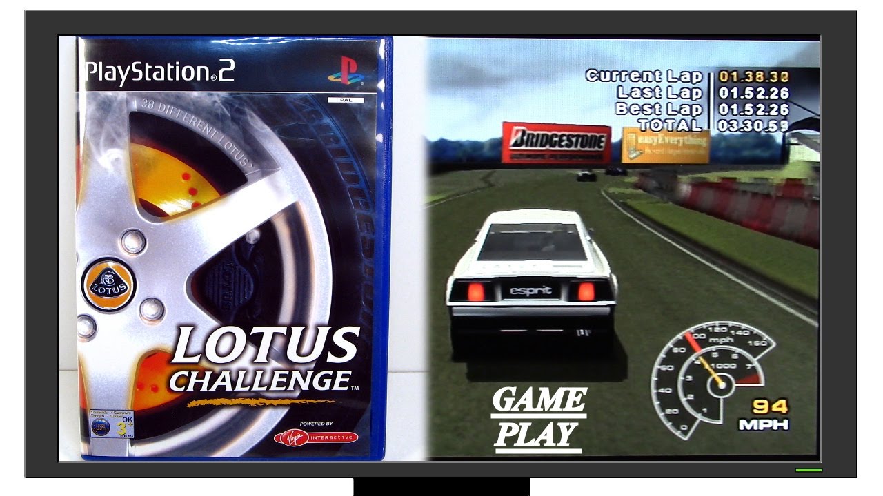 PS2 Lotus Challenge gameplay - YouTube
