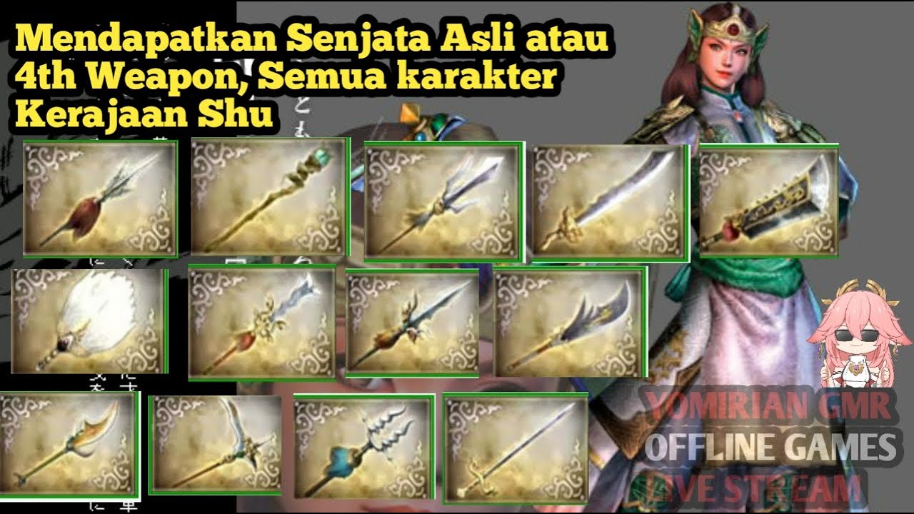 Saatnya Mendapatkan Senjata Asli atau 4th Weapon Semua Karakter ...