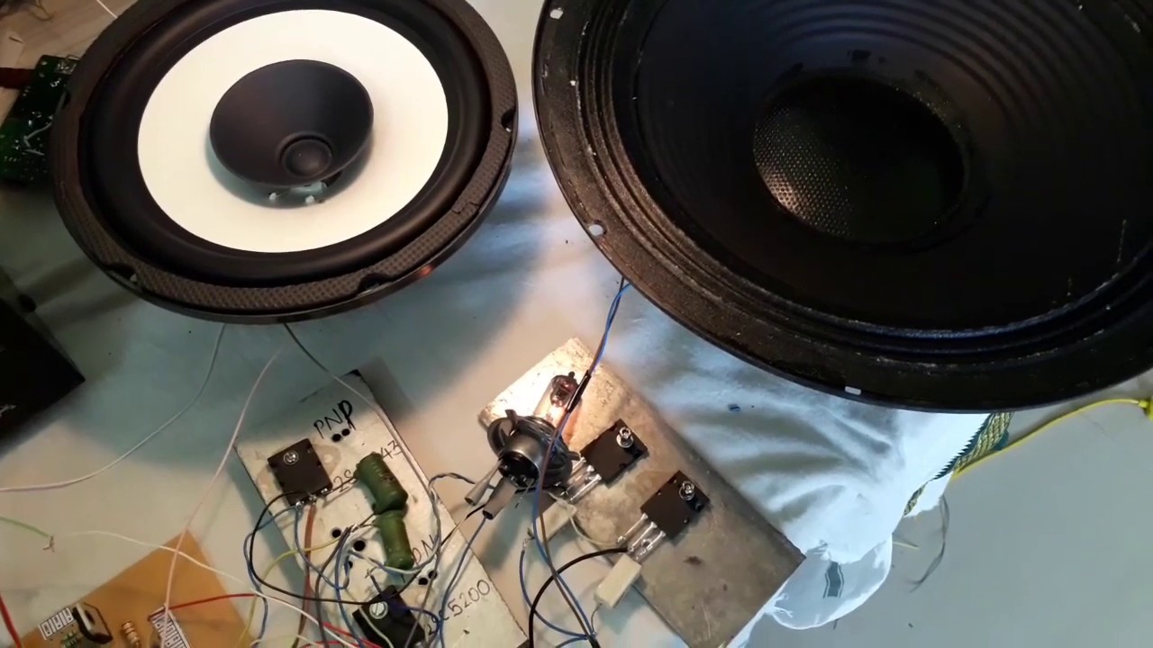 500watt amplifier driver stage circuit - YouTube