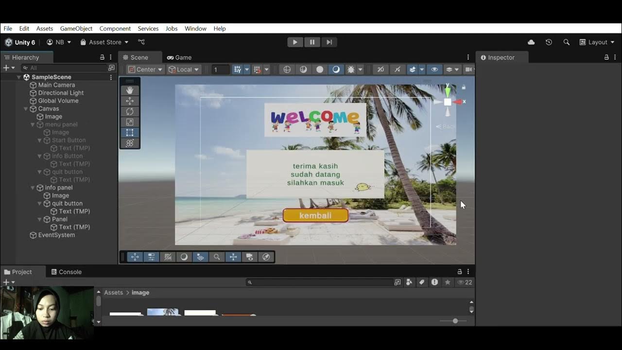 Membuat Main Menu Sederhana - YouTube