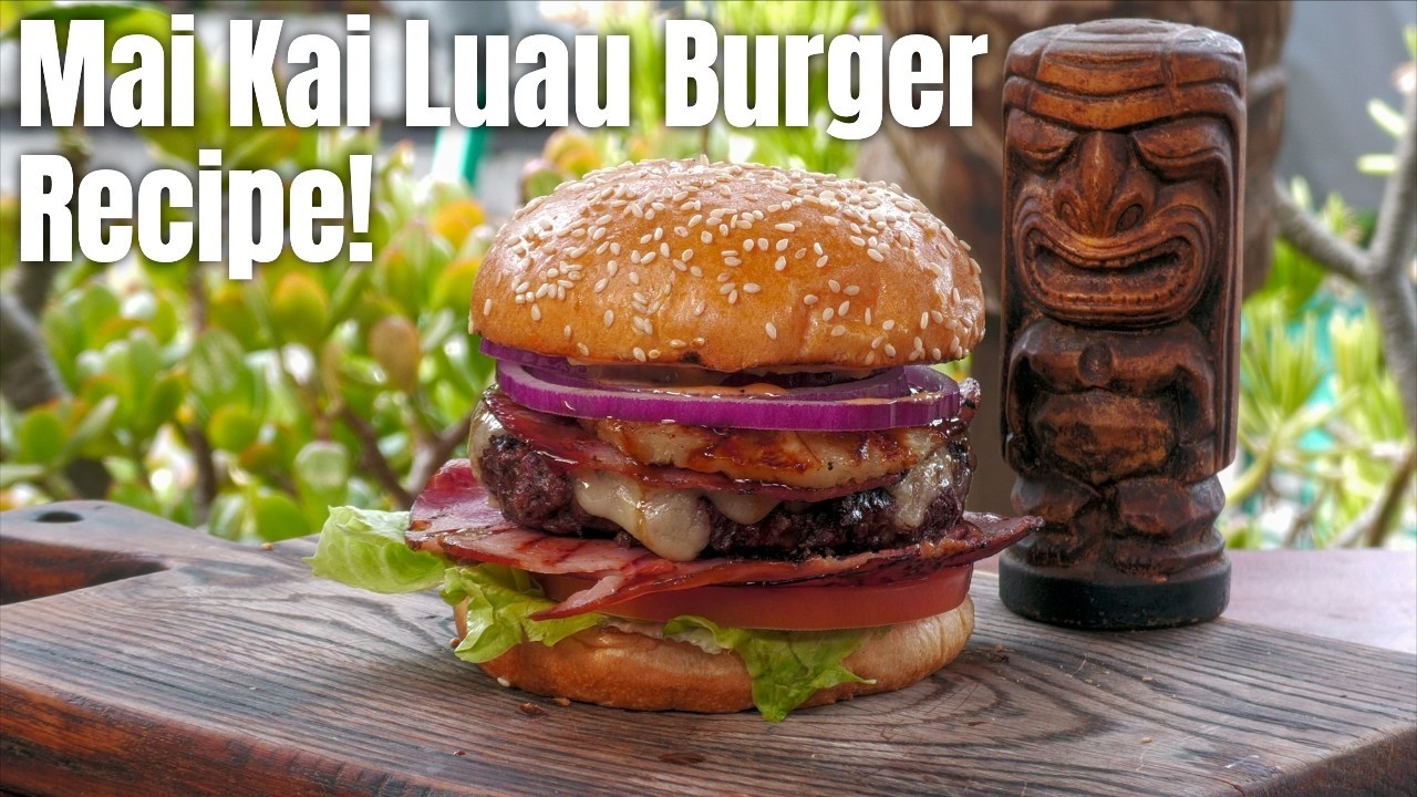 Mai Kai's Luau Burger Copycat Recipe! | Mai Kai Tiki Bar | El Patron ...