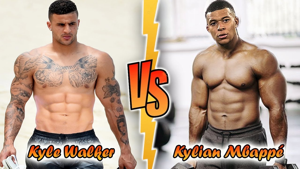 Kyle Walker VS Kylian Mbappé Transformation ⭐ 2023 | Speed Battle - YouTube