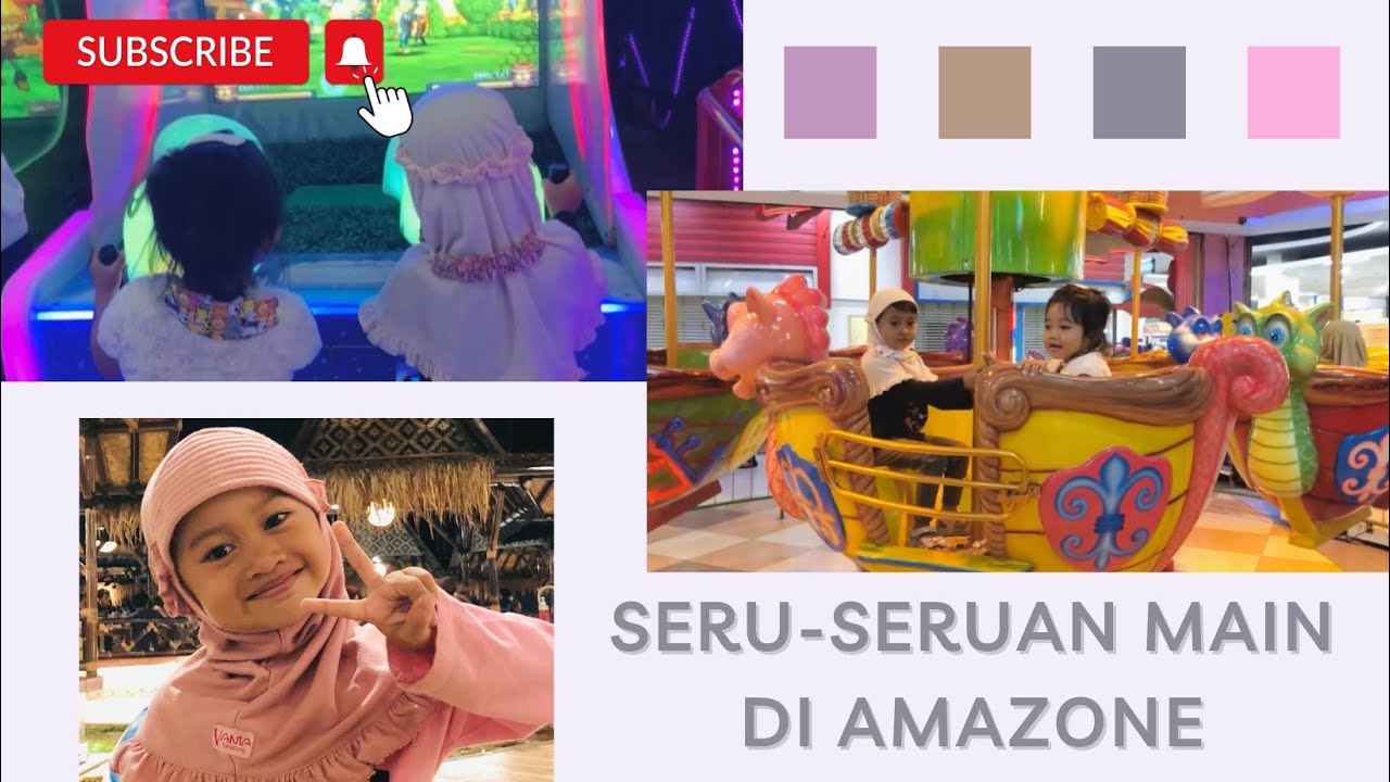 Main zombie iceman & naik perahu puter sampe pusing di Amazone - YouTube