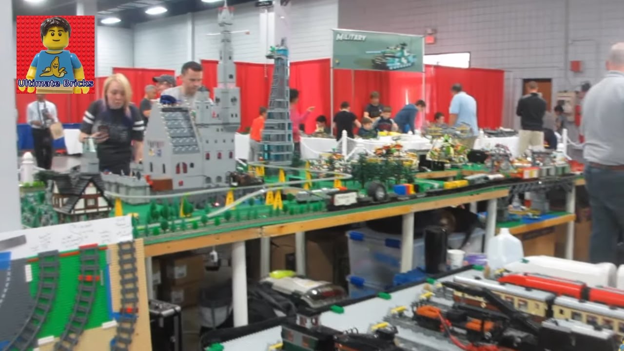 Trip To Brickfair New England 2017 - Lego Convention - YouTube