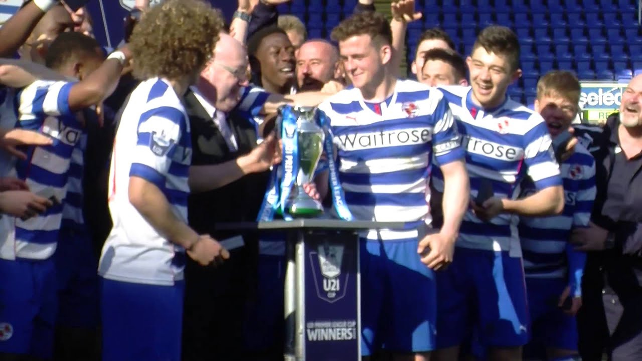Reading FC lift the first ever Premier League Under 21 Cup - YouTube