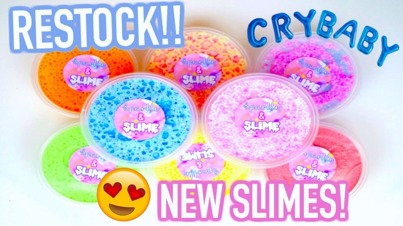 Slime Shop RESTOCK JULY 29TH! + $189 GIVEAWAY! - YouTube