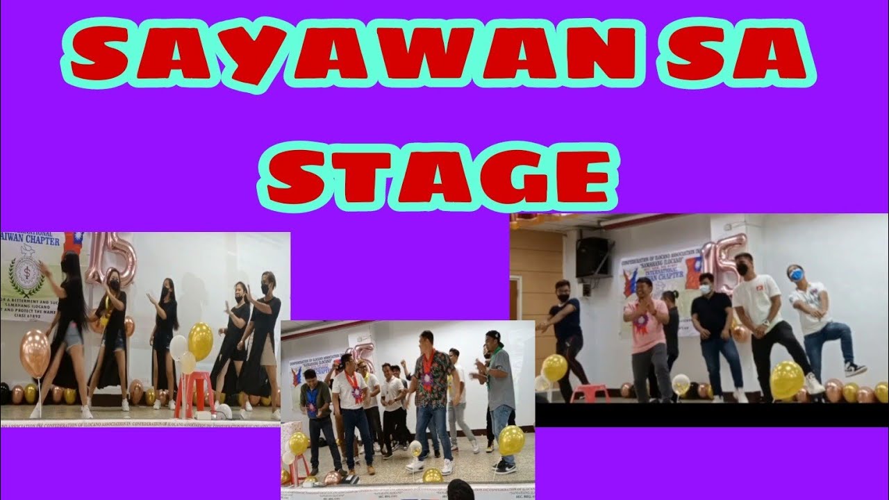 SAYAWAN SA STAGE / DaBarkads Channel - YouTube