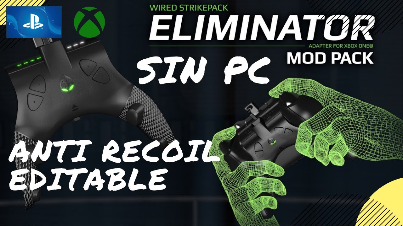 Strike Pack LED 3 / Anti Recoil Editable / Sin PC / Guia Completa Xbox ...