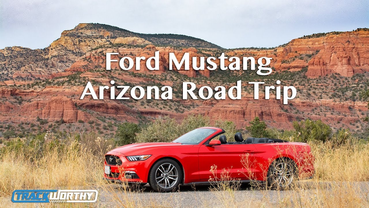 2017 Ford Mustang Convertible EcoBoost: Arizona Road Trip - YouTube