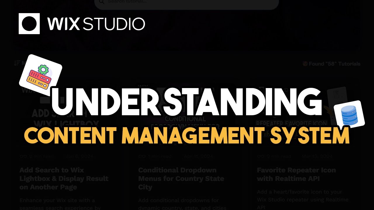 Understanding Content Management System | Wix Ideas - YouTube