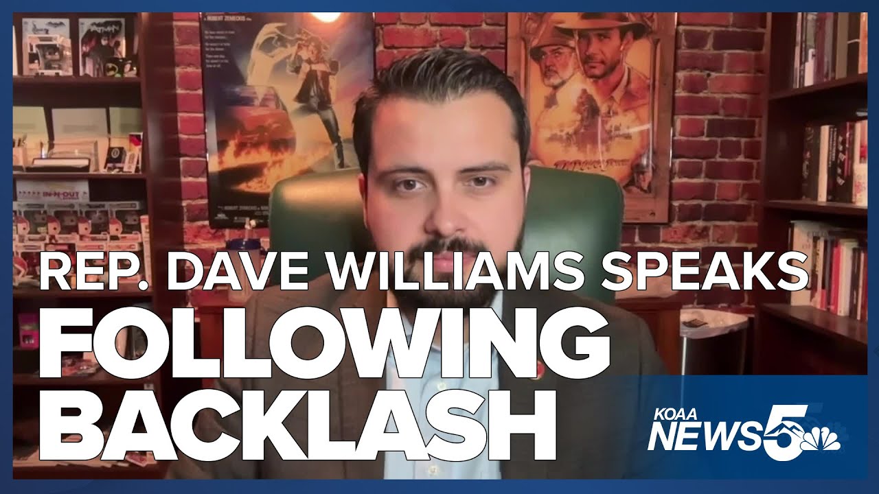 Rep. Dave Williams speaks following backlash from recent statements ...