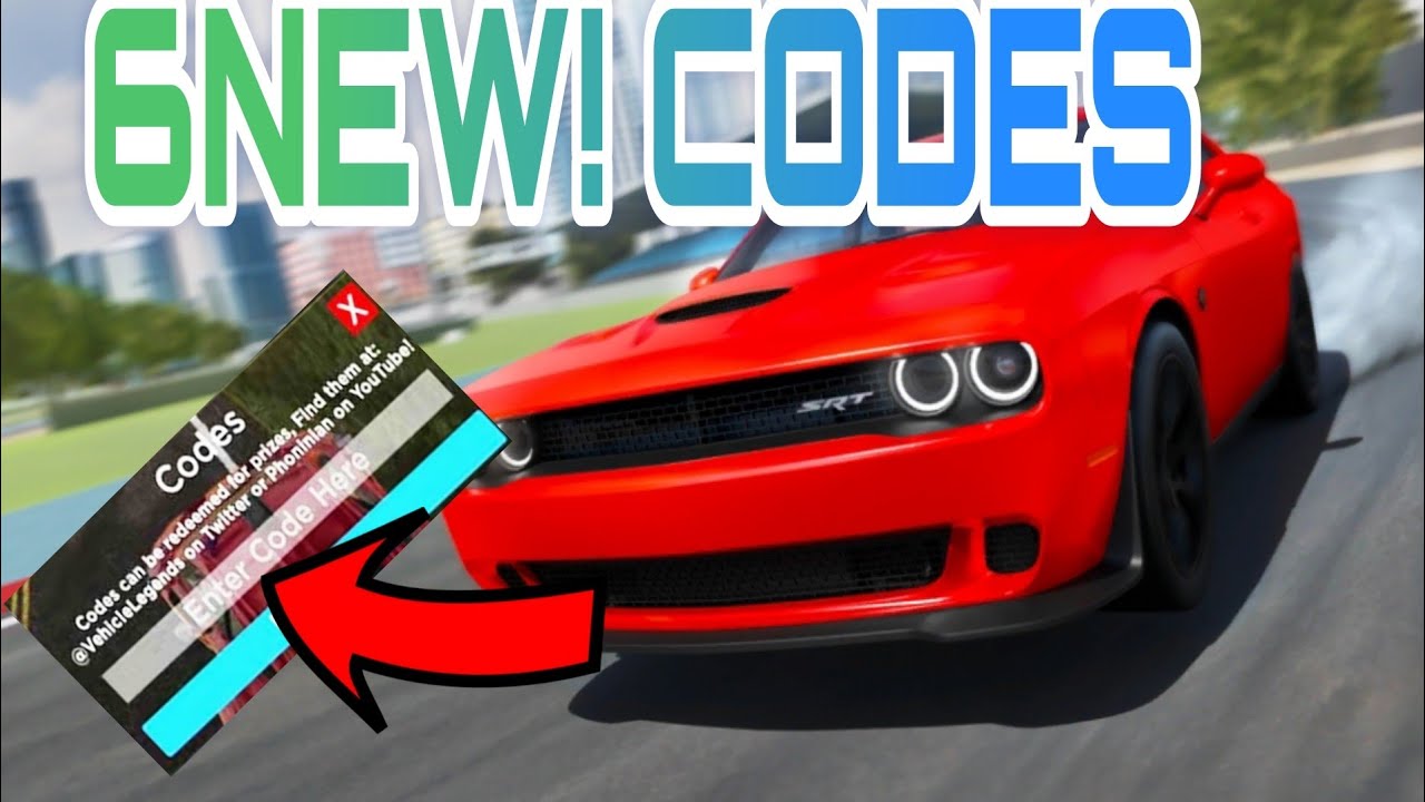 Vehicle Legends (2025) CODES MAY ALL NEW ROBLOX Vehicle Legends CODES ...