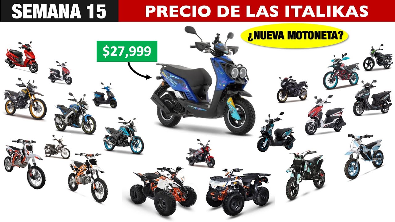 SEM 15 | PRECIOS de las ITALIKAS, ¿UNA NUEVA MOTONETA? - YouTube