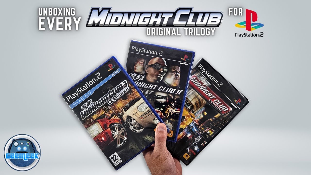 Unboxing Every Original Trilogy Midnight Club PS2 Game (2000-2005 ...