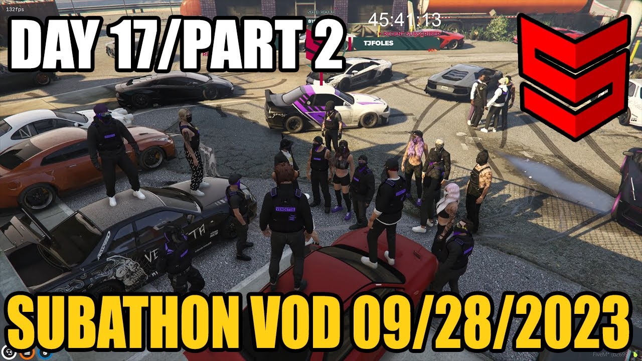 DAY 17/PART 2: VENDETTA SPAIN!!!! | !SUBATHON DAY 17 | !subtember ...