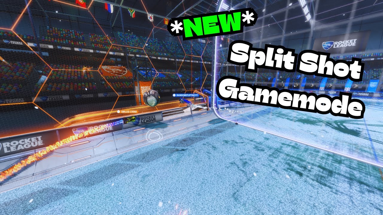 The new Split Shot Game mode is SO FUN! - YouTube