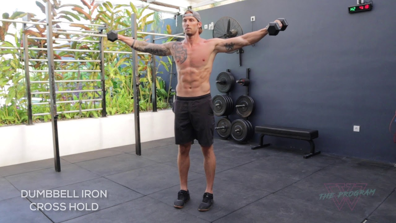 Iron Cross Hold Movement Demo - The Program by WANDERFIT - YouTube