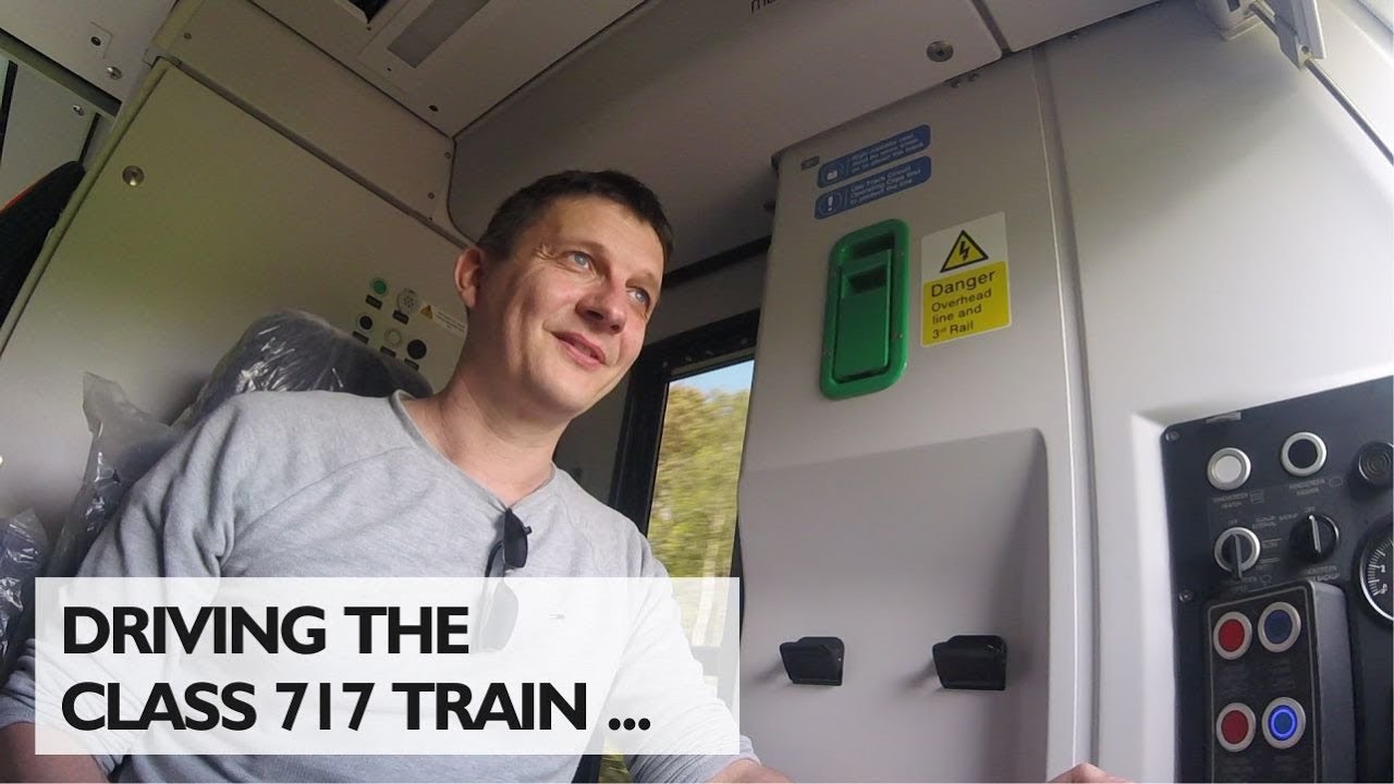 Driving The Class 717 Train - YouTube