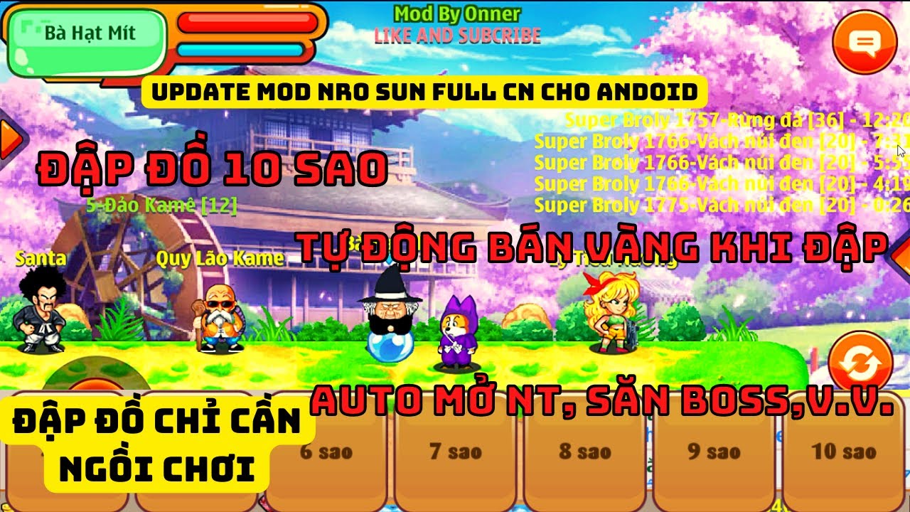 Mod Nro Sun Full Chức Năng Mới Nhất || Mod Nro Sun V3 ||Mod By Onner ...