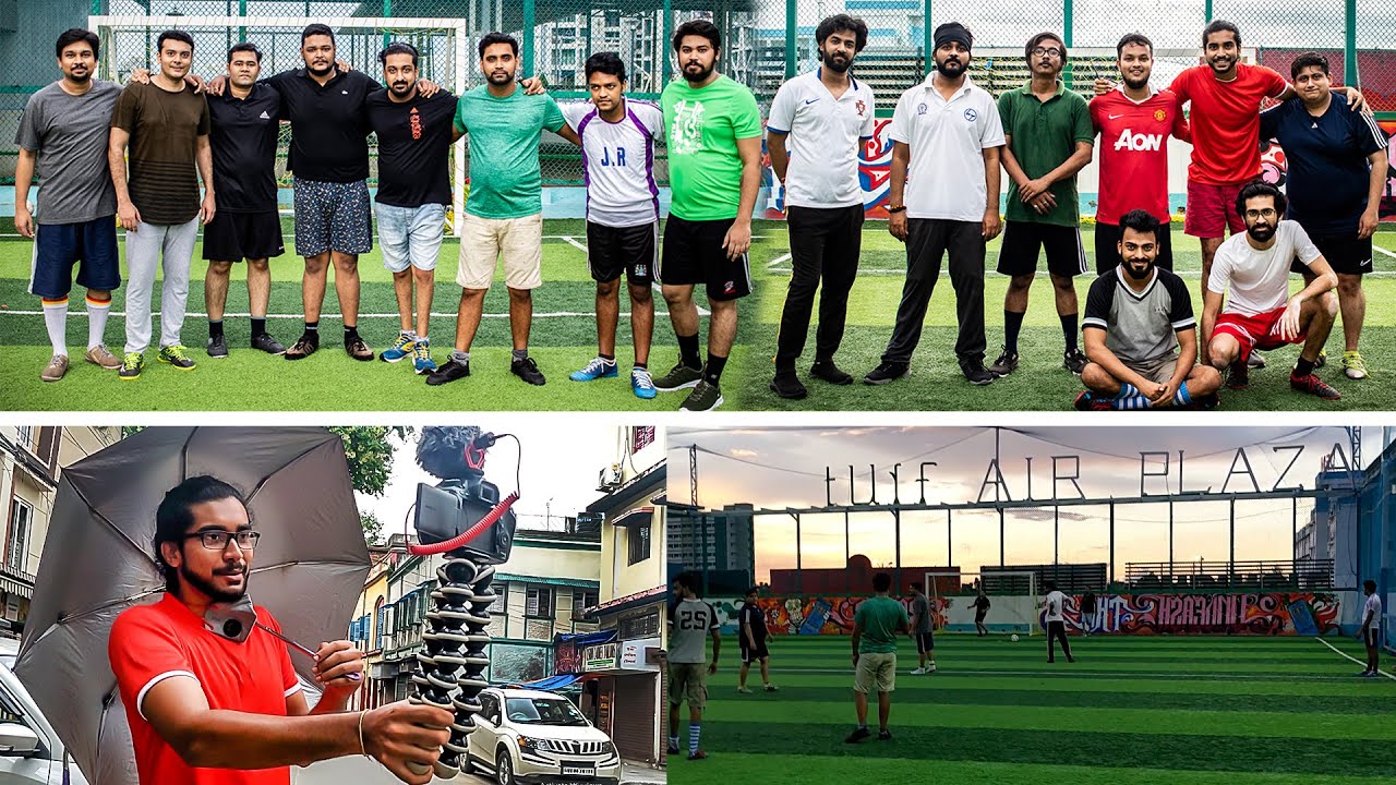 Best Rooftop Turf Football in KOLKATA | Turf Air Plaza - YouTube