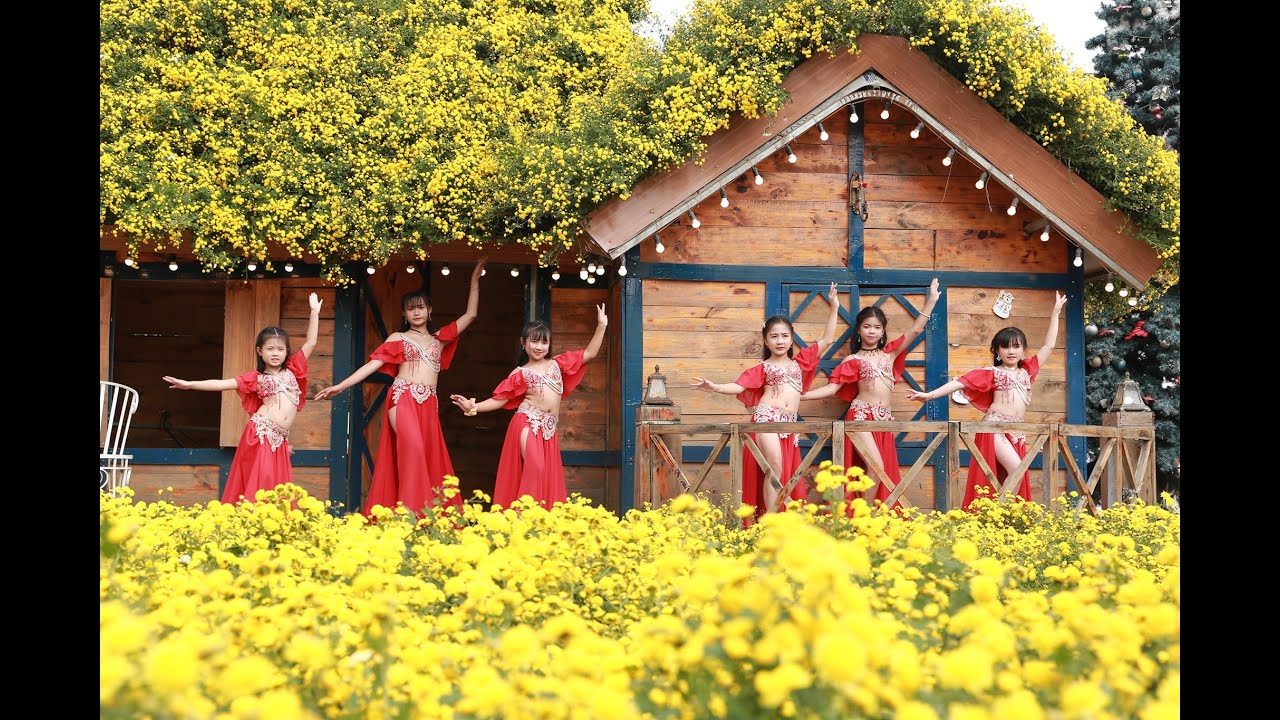 Múa quạt Belly dance Electronica Dance Yeni Mezdeke CLB nghệ thuật Boom ...