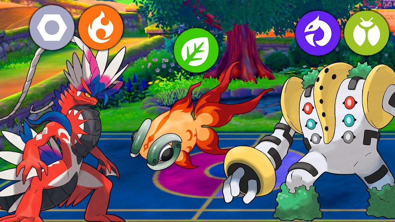 I Gave all the Legendary Pokemon New Types! - YouTube