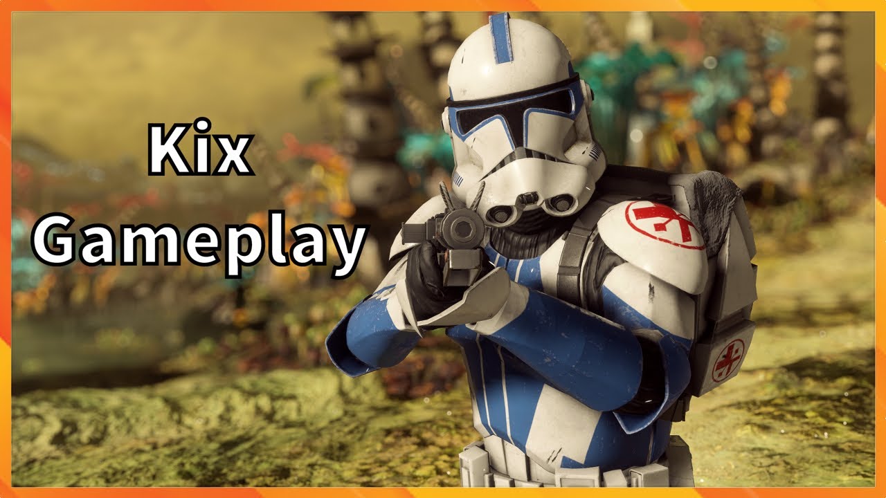 Kix Gameplay Star Wars Battlefront 2 - YouTube
