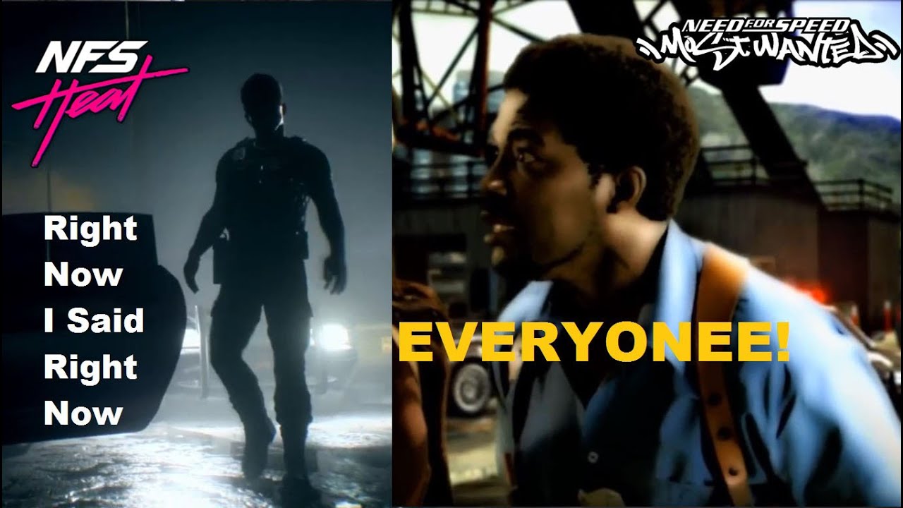 NFS MW Cross: EVERYONEE! vs NFS Heat Shaw: I Said Right Now - YouTube