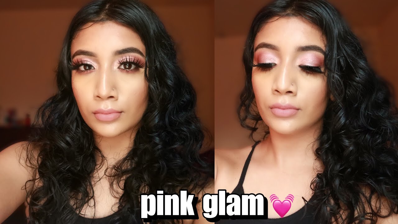 EASY PINK SUMMER GLAM (makeup tutorial) - YouTube