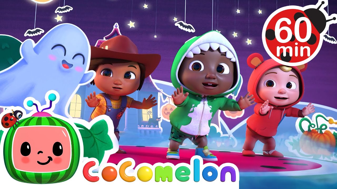 🎃 Spooky Halloween Dance | Dance Rescue from the Ghost 👻 | CoComelon ...