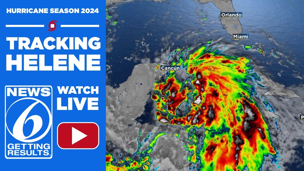 WATCH LIVE: 8 p.m. update | Tracking Tropical Storm Helene - YouTube
