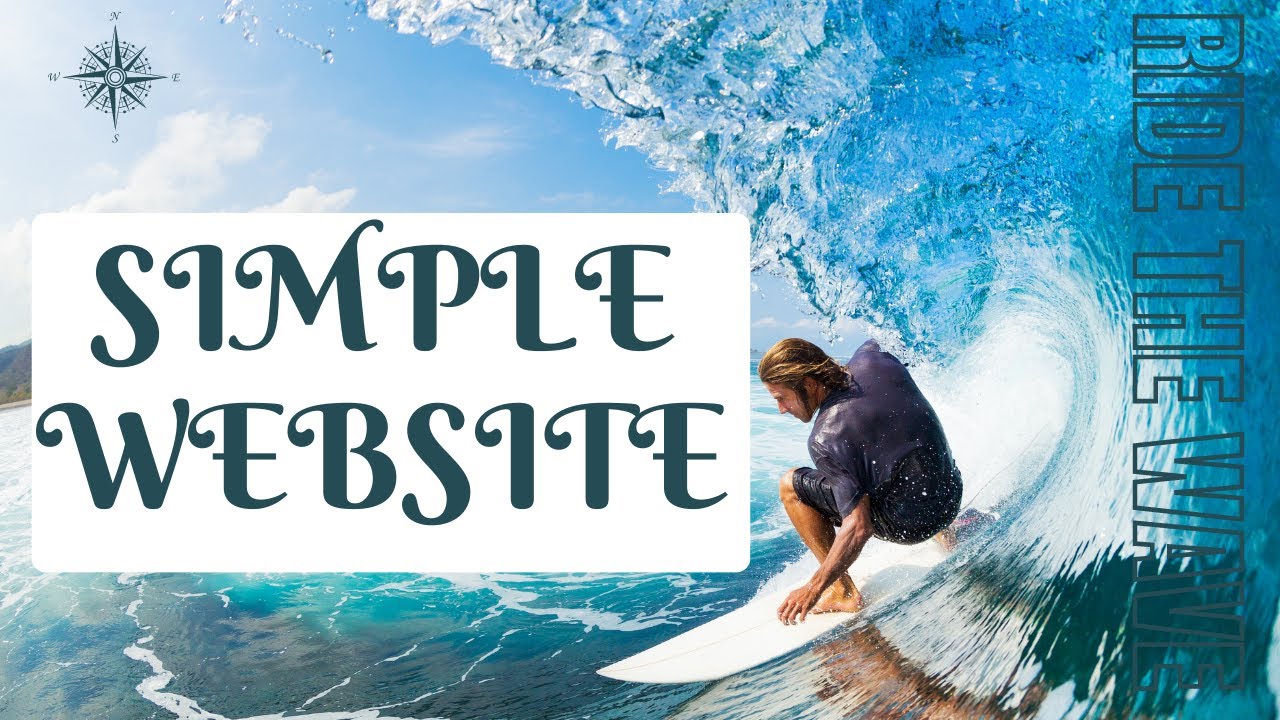 How to Make a Simple Surf Shop Website - SUPER EASY! - YouTube