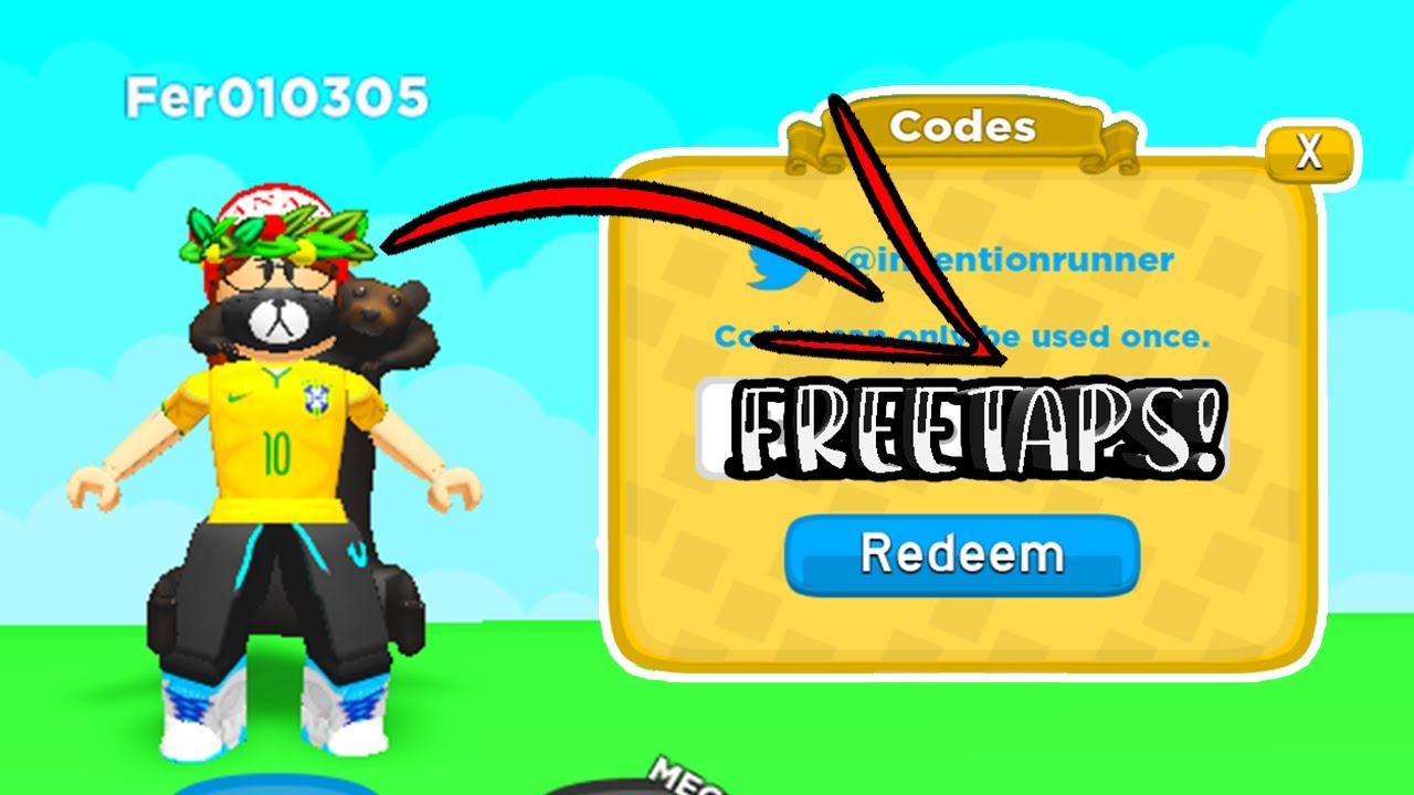 *INCRÍVEL* NOVOS CÓDIGOS DO TAPPING MASTERS!! - ROBLOX - YouTube