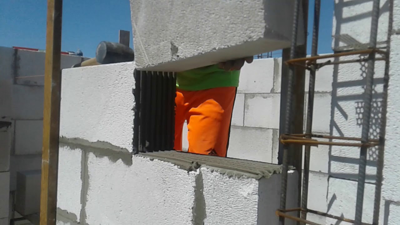 COMO SE COLOCA UN LADRILLO RETAK - YouTube