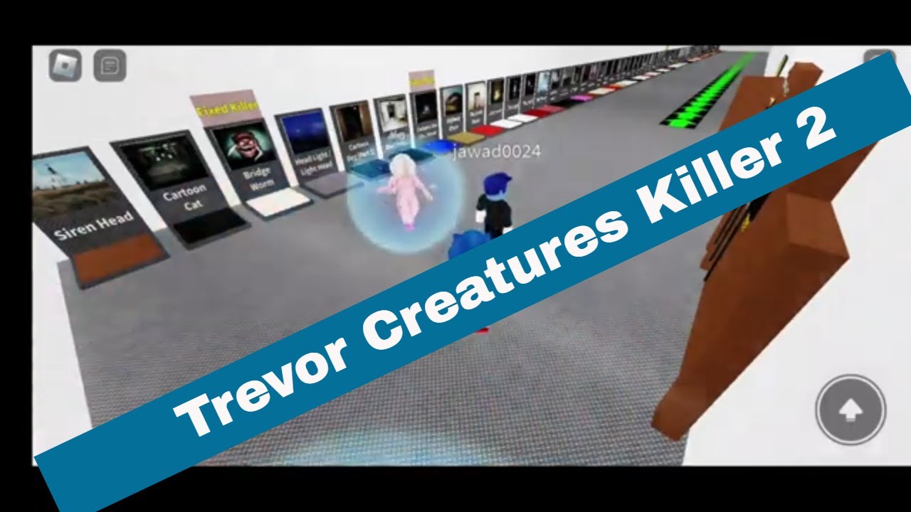 All Trevor Creatures Killer 2 full-game walkthrough in Roblox - YouTube