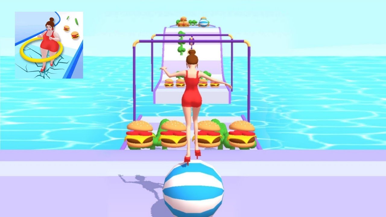 Fat Race 🍔🍕 All Levels Gameplay Android, ios - YouTube