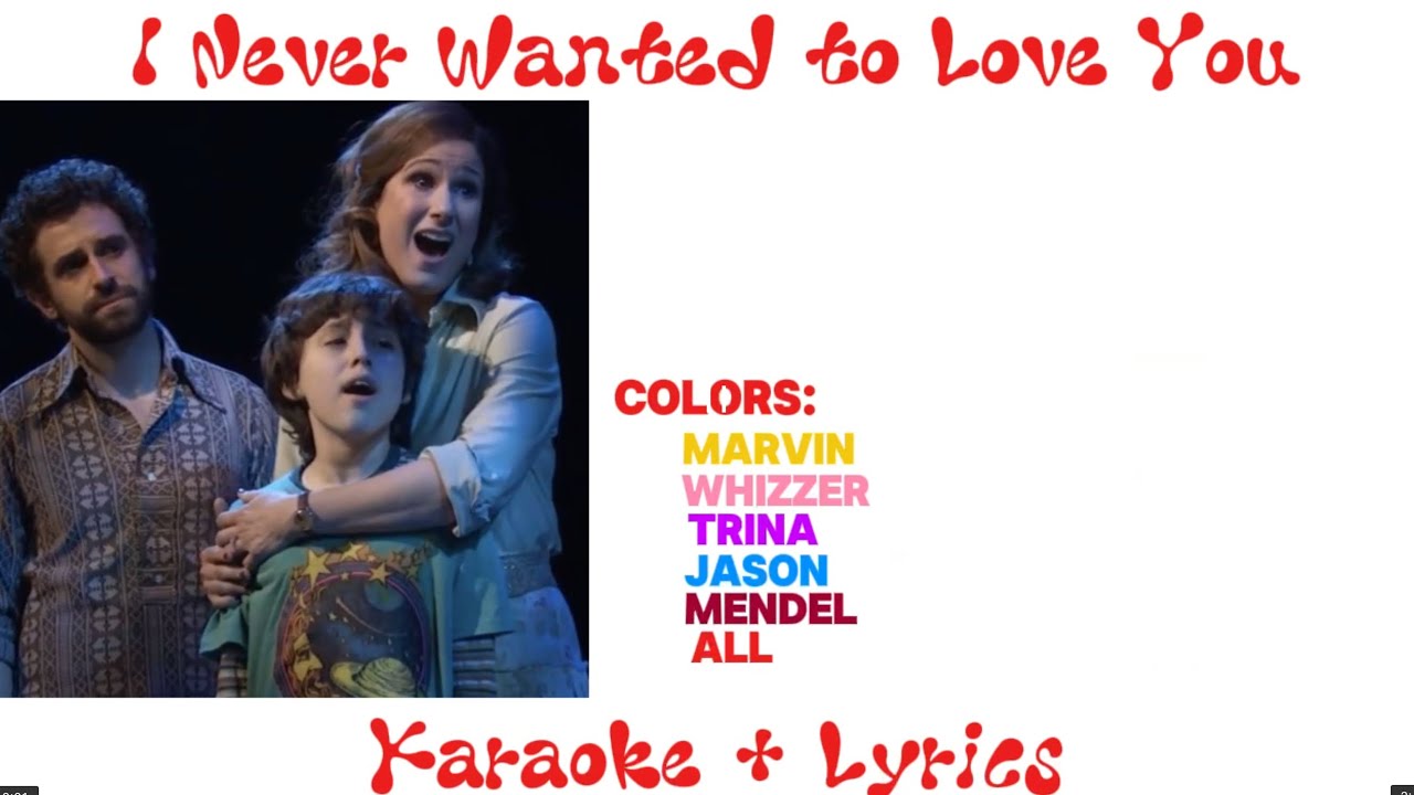 I Never Wanted to Love You Karaoke - YouTube
