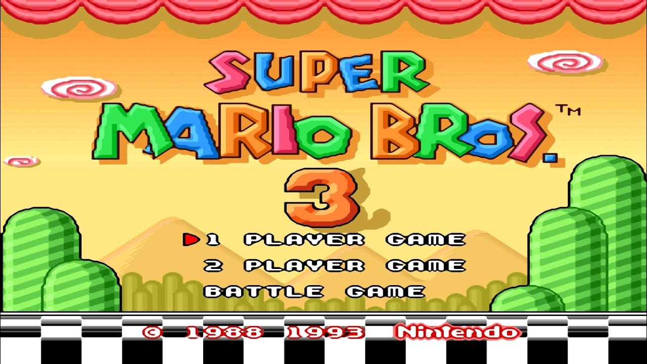 Super Mario Bros All-Star: Super Mario Bros 3 2 Players - YouTube