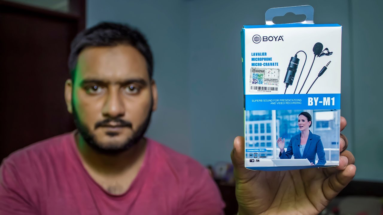 Best Budget collar mic for PC/Mobile under 1K - BOYA BY-M1 - condenser ...