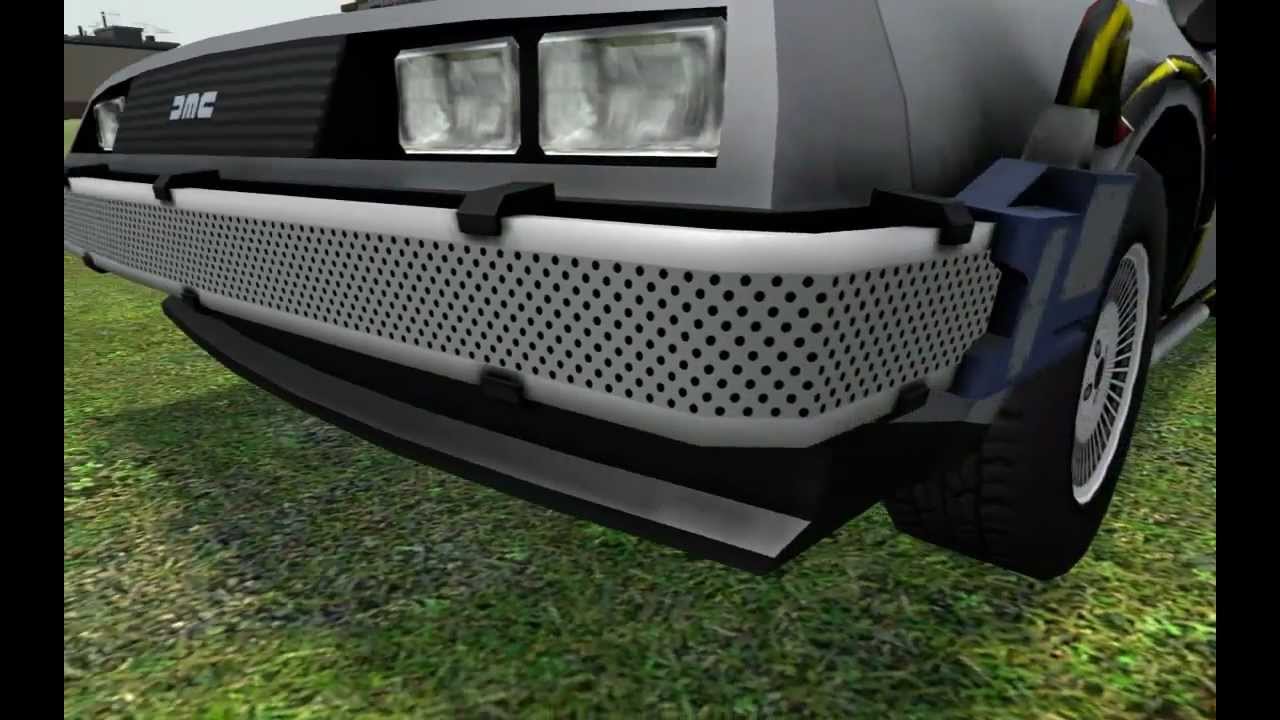 Probando Camaras DeLorean - Gmod - YouTube