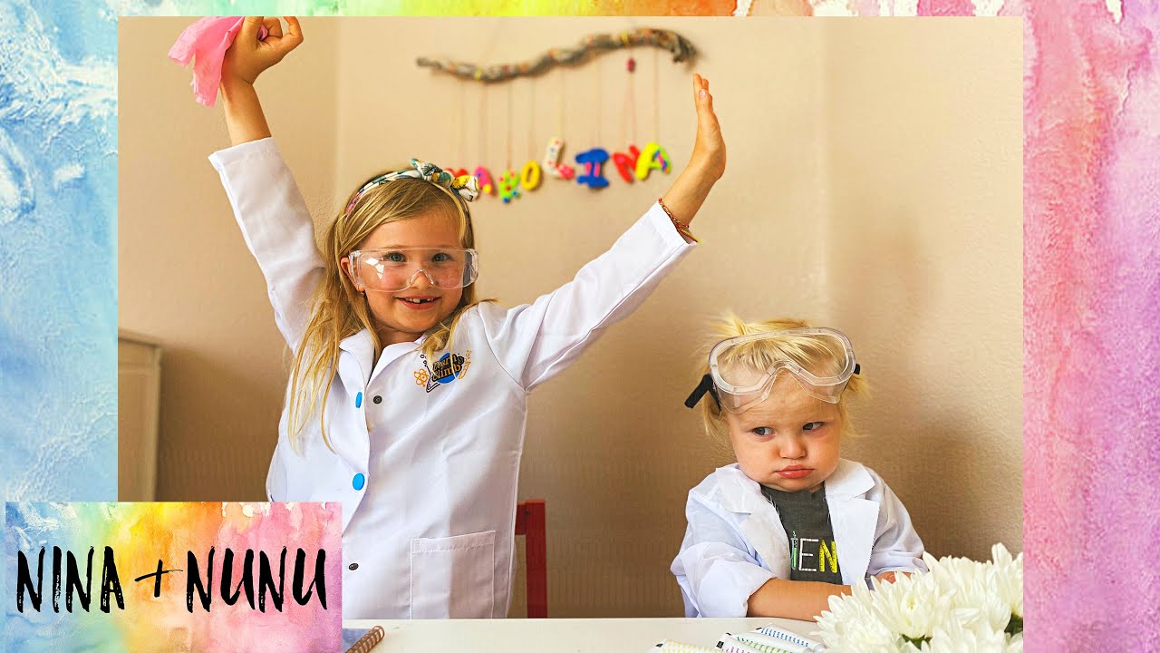 Science lab. Flower experiment for kids - YouTube