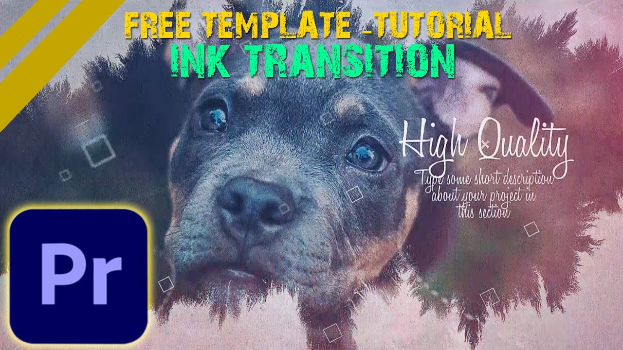 Ink Transition For Adobe Premiere Pro CC Tutorial - YouTube